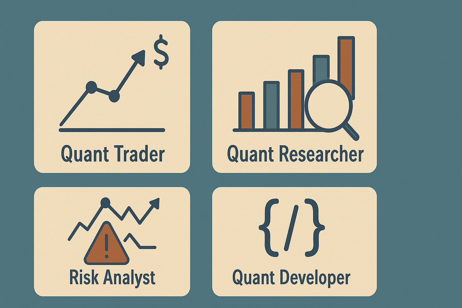 What are the different types of Quant roles?